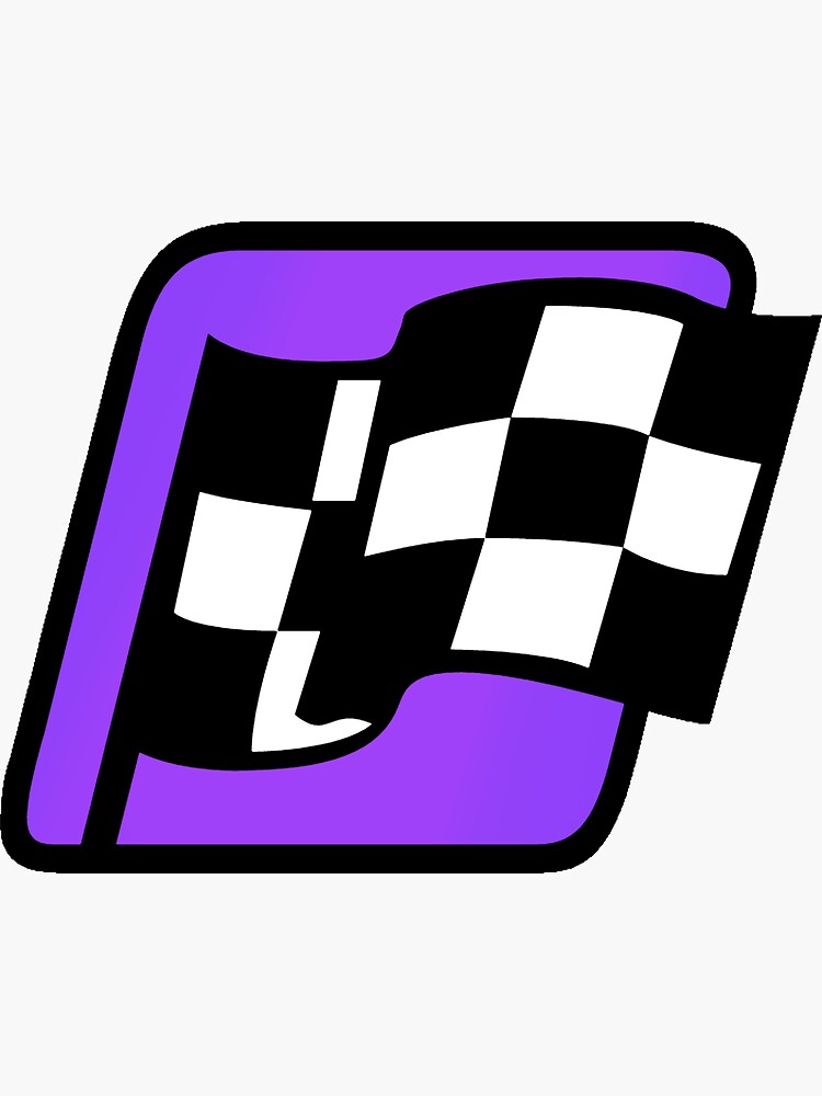 "Purple winner sticker " Sticker for Sale by JMGraphicStore | Redbubble