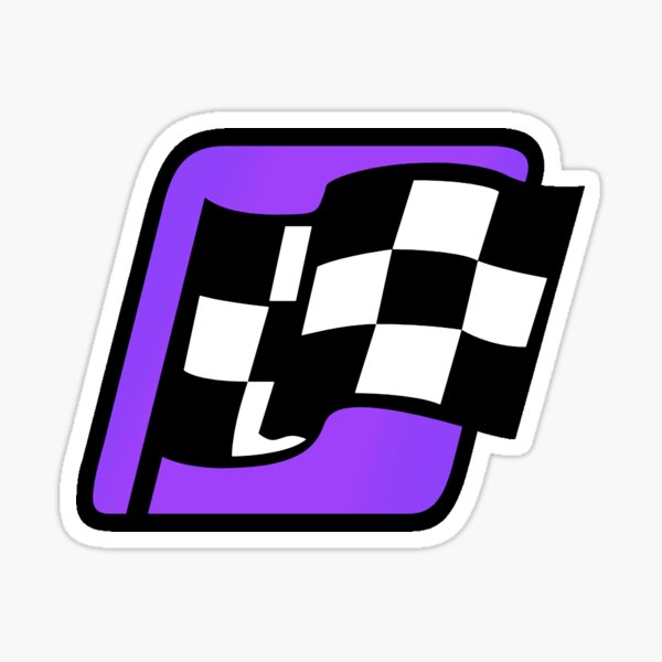 "Purple winner sticker " Sticker for Sale by JMGraphicStore | Redbubble