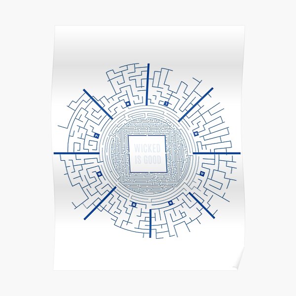 "Maze Runner Blueprints" Poster by MCallaghan42 | Redbubble