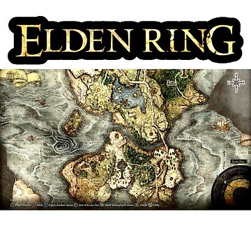 "The Elden Ring Game Map" Poster for Sale by Chrisblazestore | Redbubble
