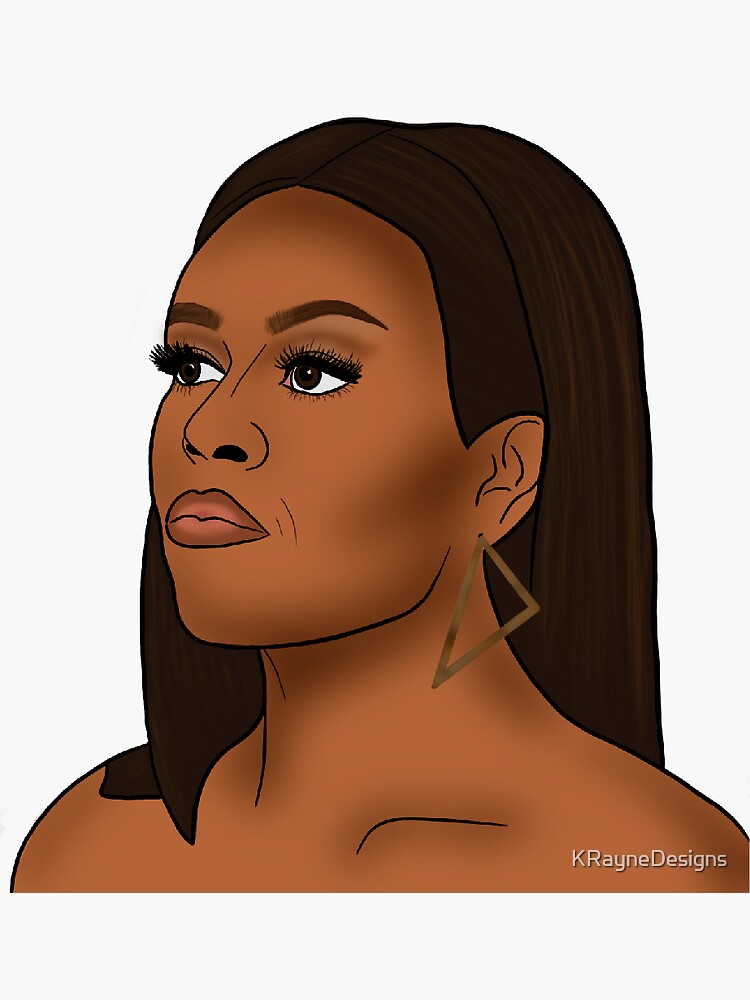 "Michelle Obama " Sticker by KRayneDesigns | Redbubble