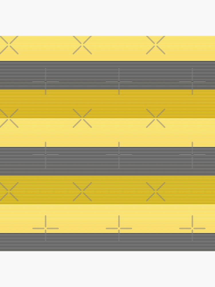 Póster «Líneas de color amarillo, amarillo claro y gris de ADDUP ...