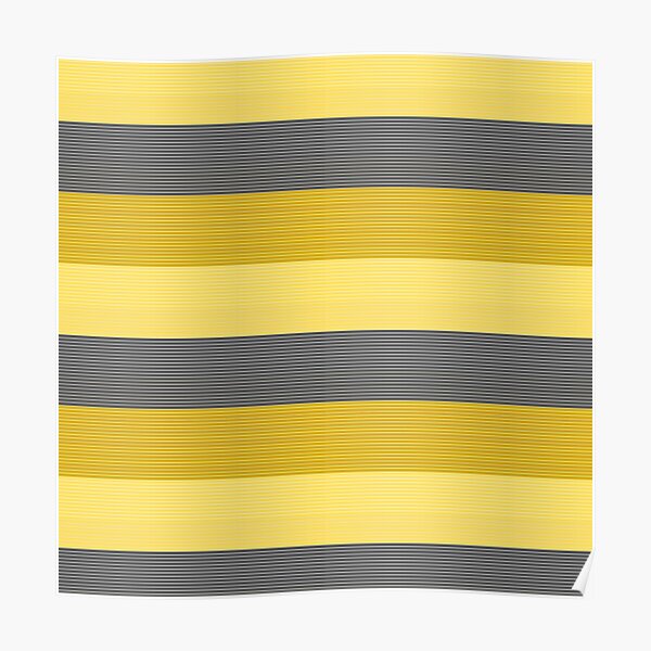 Póster «Líneas de color amarillo, amarillo claro y gris de ADDUP ...