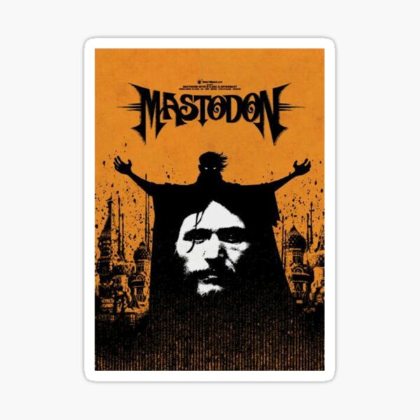 "Mastodon " Sticker by BONIE-CASHOP | Redbubble