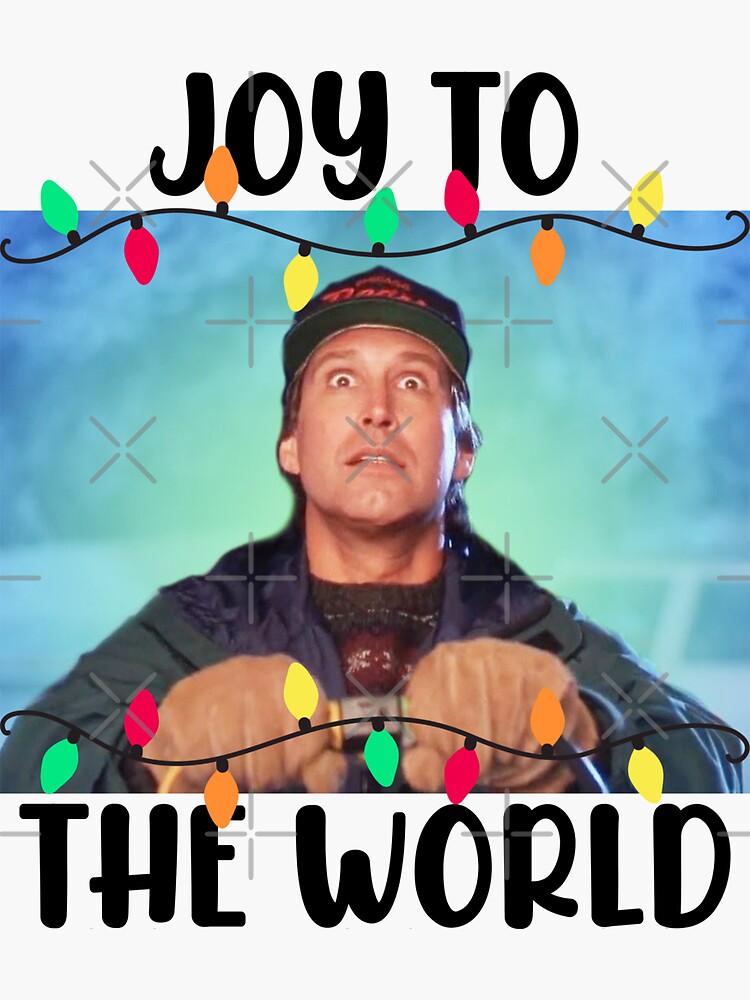 "Clark Griswold Christmas Vacation " Sticker for Sale by Introvertz ...
