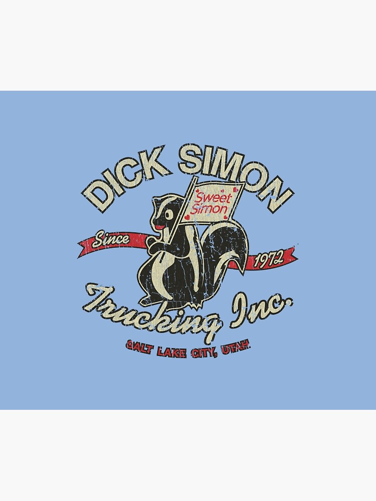 "Skunk Dick Simon Trucking 1972 " Throw Blanket for Sale by KylieBrod ...