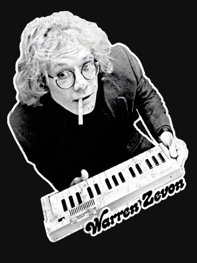"Warren Zevon Warren Zevon _ Retro Fan Design " T-shirt for Sale by ...
