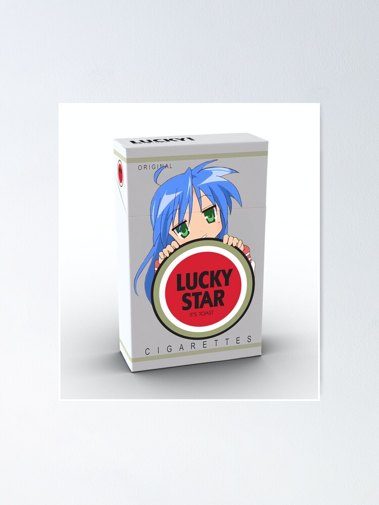 "Lucky Star Cigarettes" Poster for Sale by Pixelmemes | Redbubble