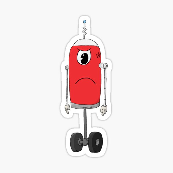 "robot" Sticker for Sale by maassenware | Redbubble