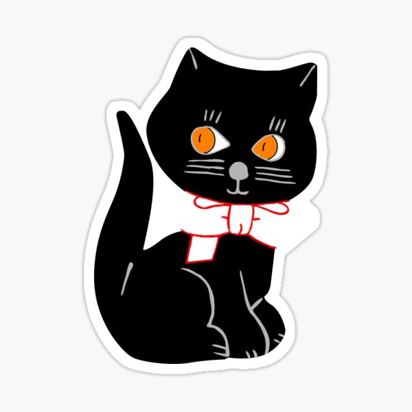 "What Cat?" Sticker for Sale by BushwackersDC | Redbubble