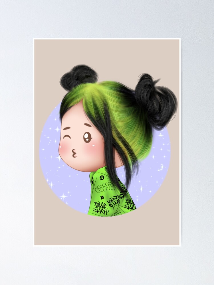 "Chibi Kissy face" Poster for Sale by Figureme | Redbubble