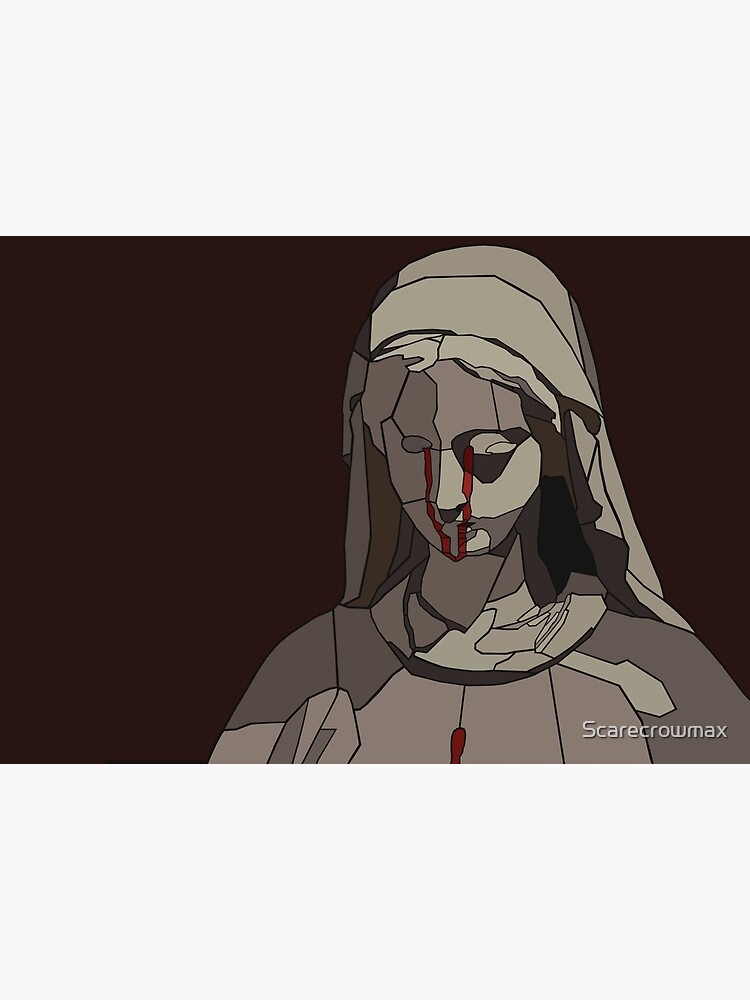 "Bleeding Virgin Mary Statue" Poster by Scarecrowmax | Redbubble