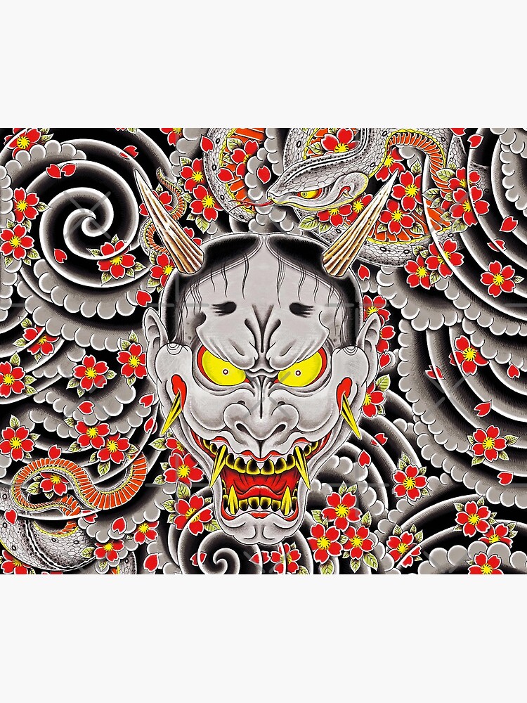 "Goro Majima's Hannya | Yakuza 0" Mouse Pad by nellyislas95 | Redbubble