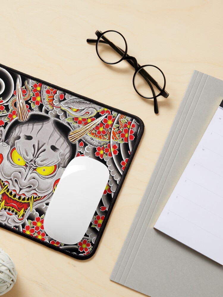 "Goro Majima's Hannya | Yakuza 0" Mouse Pad by nellyislas95 | Redbubble