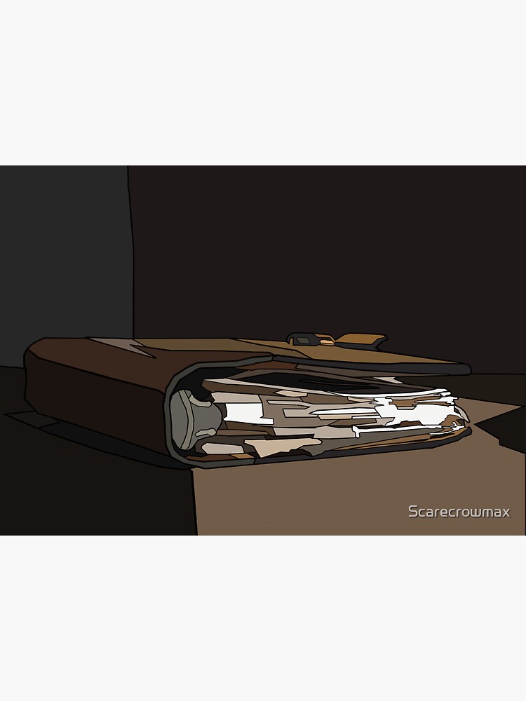 "John's Journal Spn Stained Glass Inspired" Sticker by Scarecrowmax ...