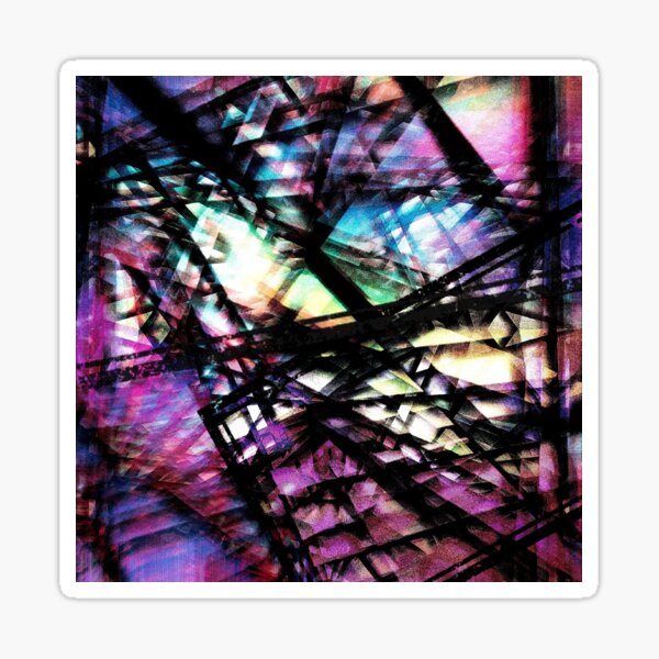 "ColourNoise" Sticker by DeadEndDemon | Redbubble