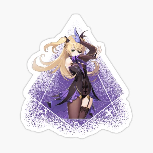 "Genshin Impact - Fischl Mystical Design" Sticker by HandyBrandy ...
