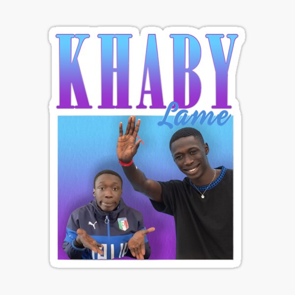 "Vintage 90 Khaby Lame Classic T-Shirt" Sticker by canancyw3tr | Redbubble
