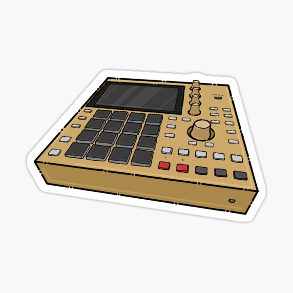 "MPC One Gold" Sticker for Sale by lpsc | Redbubble