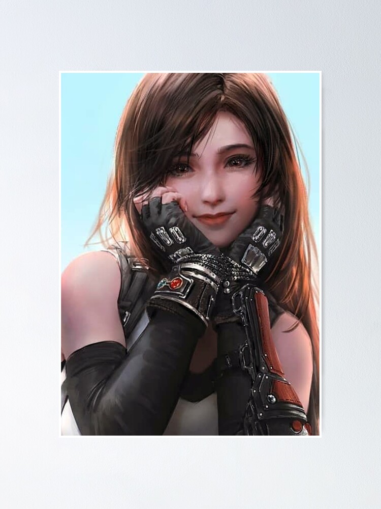 "Tifa" Poster for Sale by pixvox | Redbubble