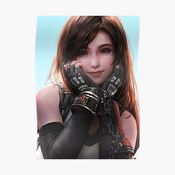 "Tifa" Poster for Sale by pixvox | Redbubble