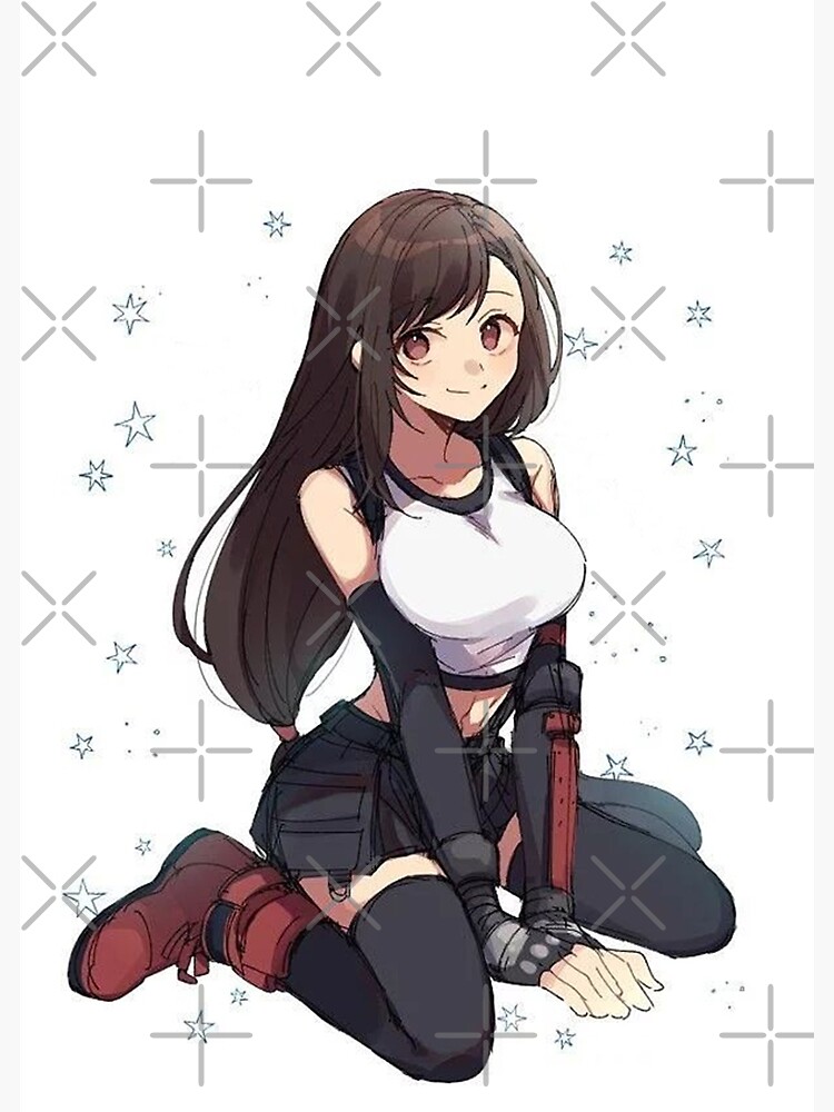 "Cute Tifa" Poster for Sale by pixvox | Redbubble