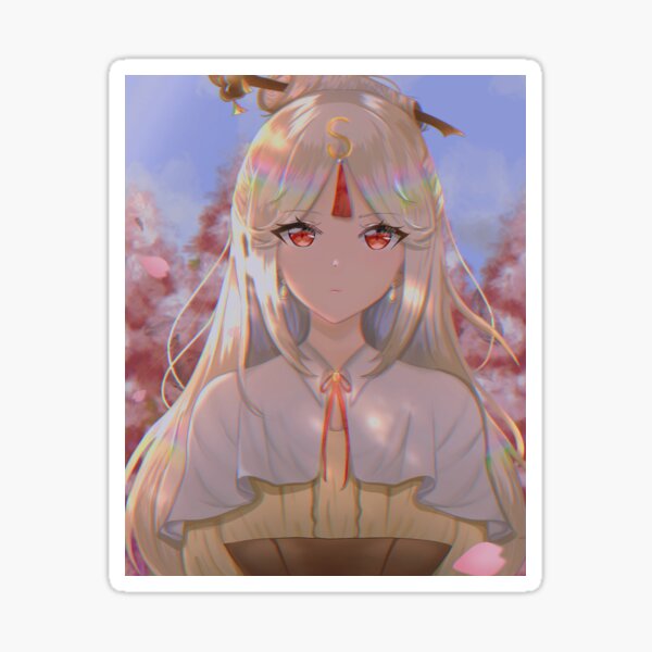 "Ningguang Genshin Impact (Fan Art)" Sticker for Sale by mtchrll ...