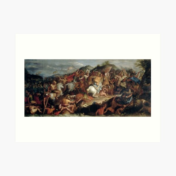 "Battle of Granicus Alexander the Great Ancient Greece" Art Print for ...