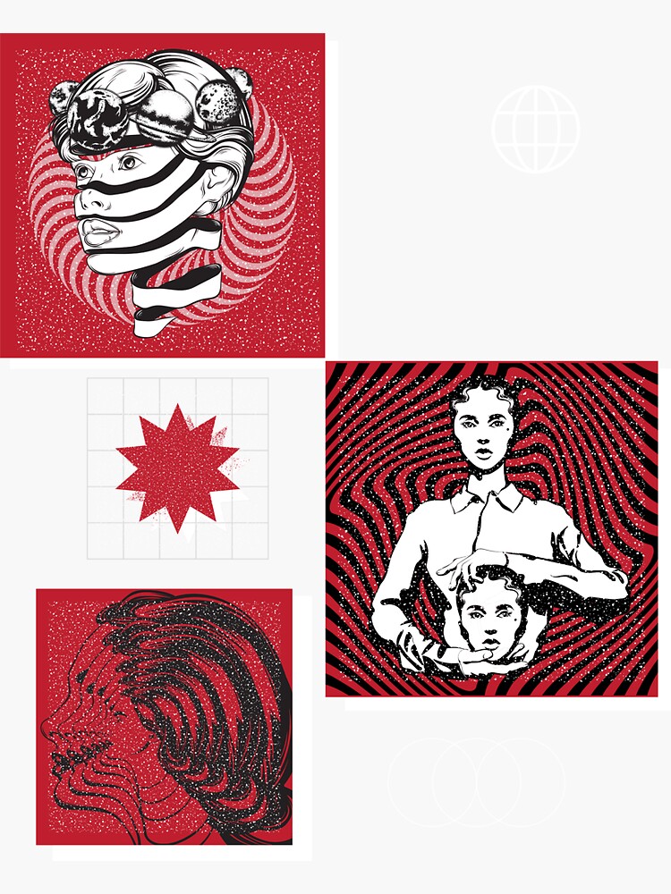 "Astral Projection" Sticker for Sale by maplemoths | Redbubble