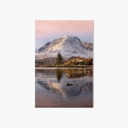 " Applecross Hills in Winter Loch Kishorn NC500 Scotland." Art Board ...