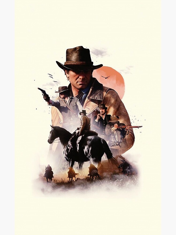 "Arthur Morgan The Outlaw" Art Print for Sale by Vintage-Travler ...