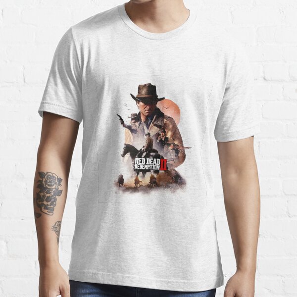 "Arthur Morgan Outlaw Artwork" T-shirt for Sale by Vintage-Travler ...
