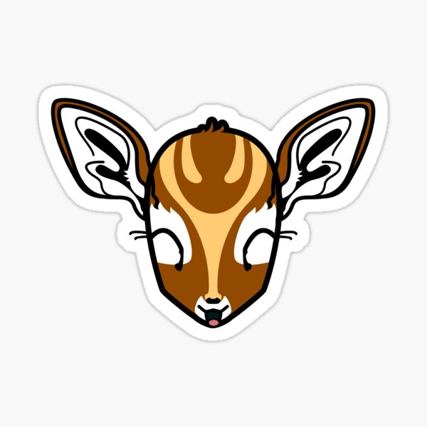 "Kawai doe" Sticker by Isi-Art1 | Redbubble