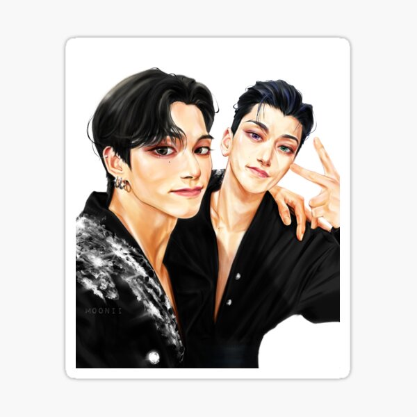 "WOOSAN "Amicus ad aras"" Sticker for Sale by moonii8 | Redbubble