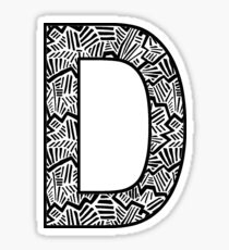 Letter D: Stickers | Redbubble