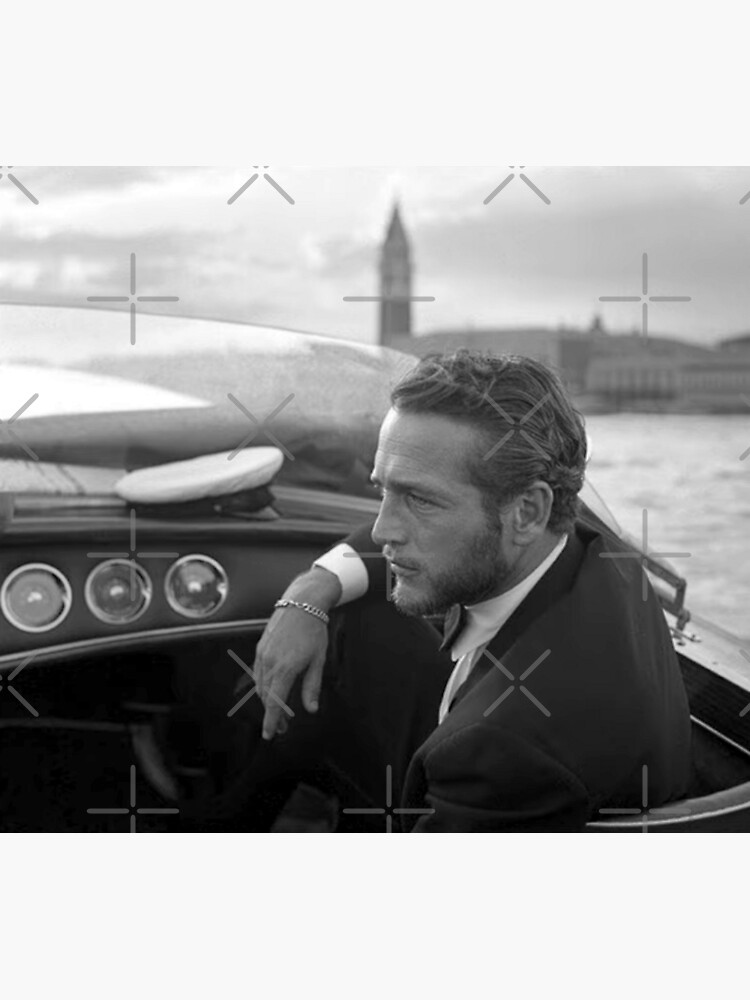 "Paul Newman Venice Italy 1963" Framed Art Print for Sale by ...