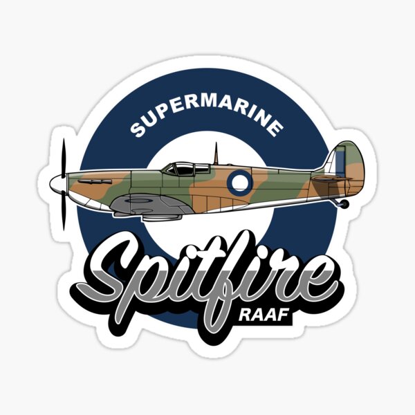 "RAAF Spitfire" Sticker for Sale by StrongVlad | Redbubble