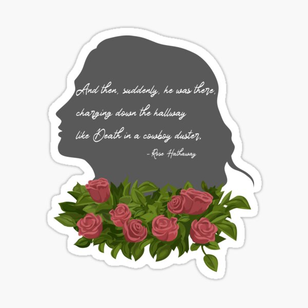 "Rose Vampire Academy" Sticker by Mirksaz-designs | Redbubble