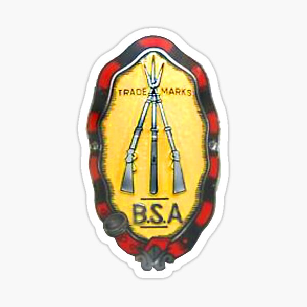 "BSA Logo" Sticker for Sale by JohnLowerson | Redbubble