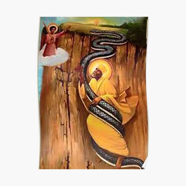 "Abune Aregawi" Poster by HaGeez | Redbubble