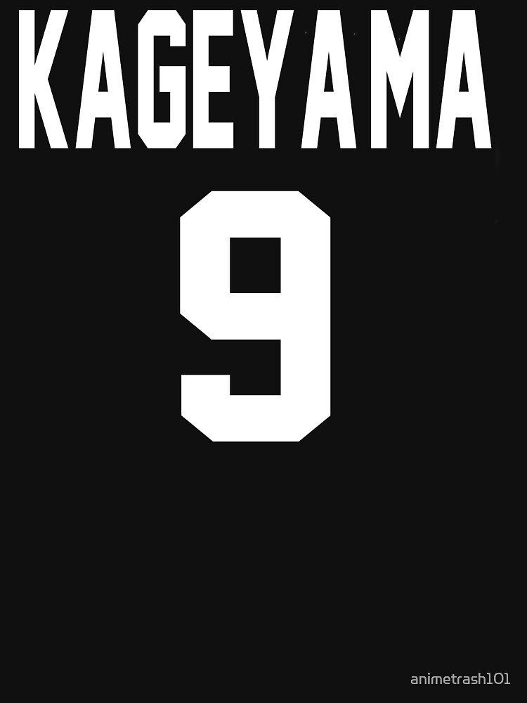 "Haikyuu!! Jersey Kageyama Number 9 (Karasuno)" T-shirt for Sale by ...