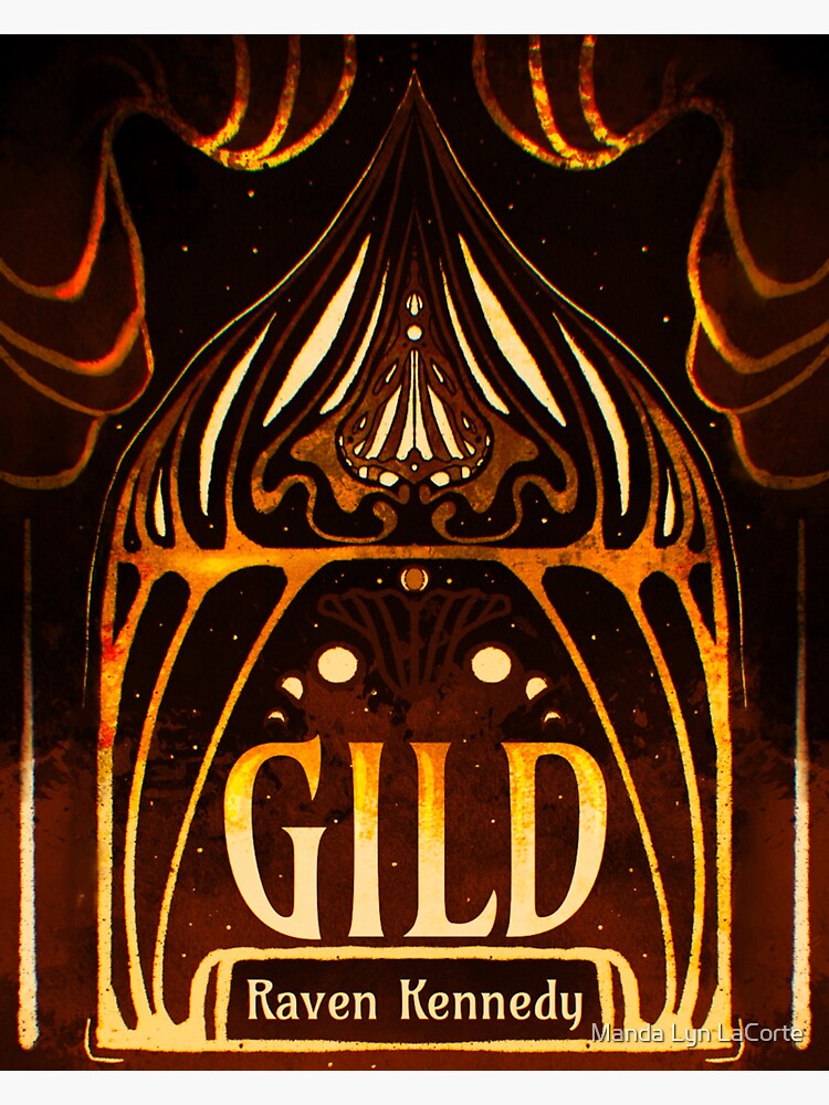 "Gild Graphic Postcard" Sticker by livelonganddraw | Redbubble