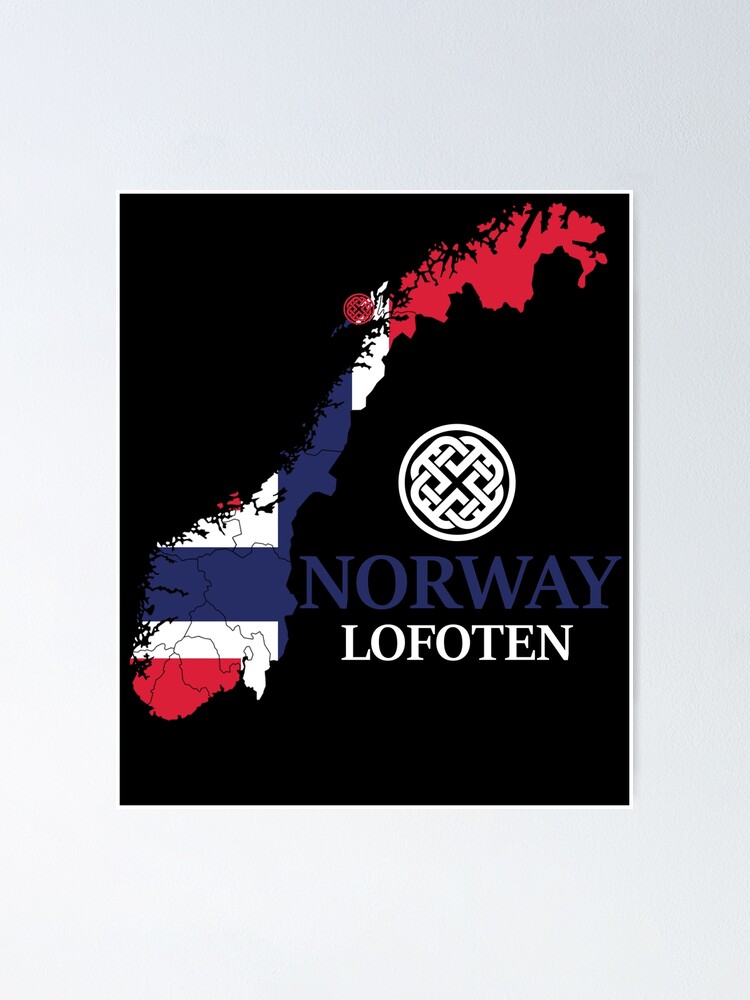 "Norway Lofoten Rune Vikings" Poster for Sale by Naohiro | Redbubble