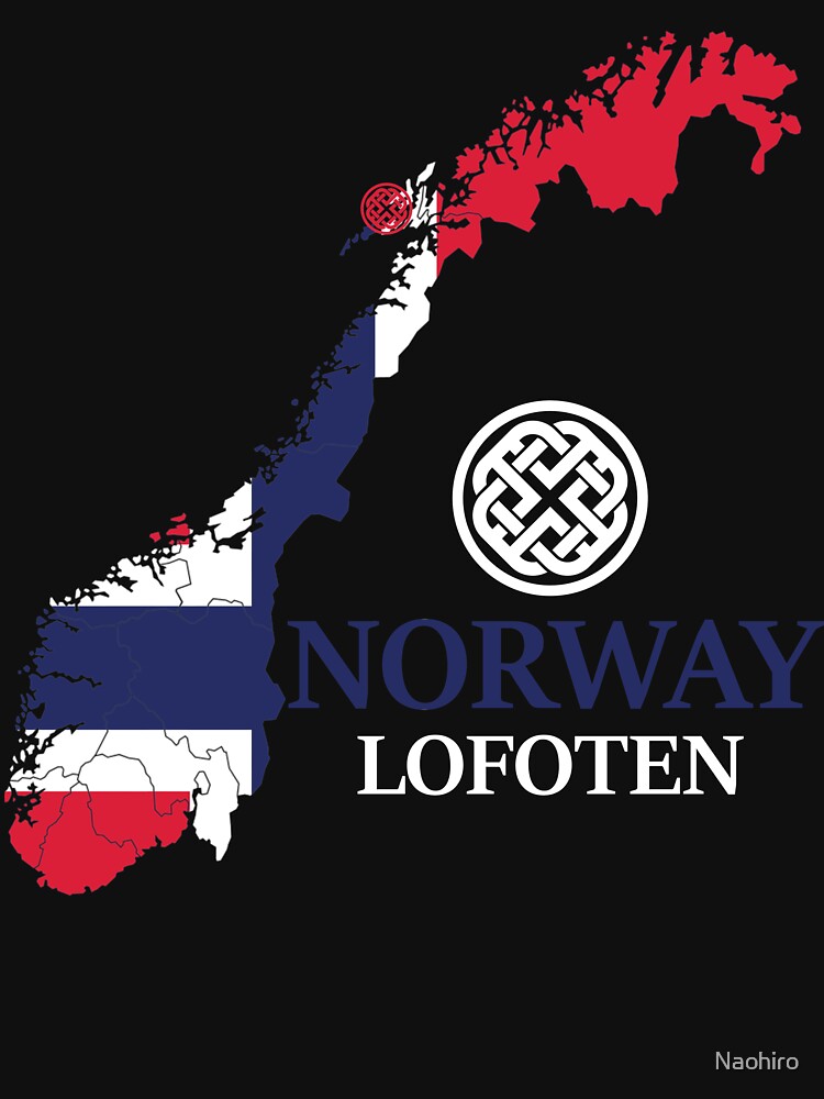 "Norway Lofoten Rune Vikings" T-shirt for Sale by Naohiro | Redbubble ...