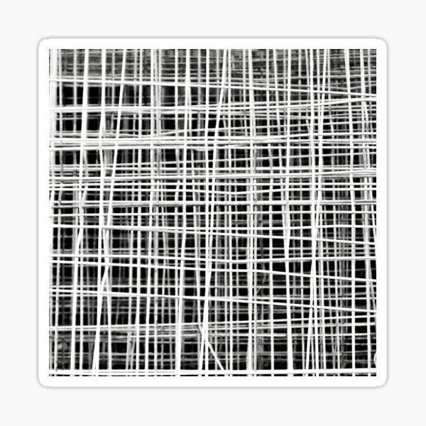 "Grey String" Sticker by MariaAshley | Redbubble