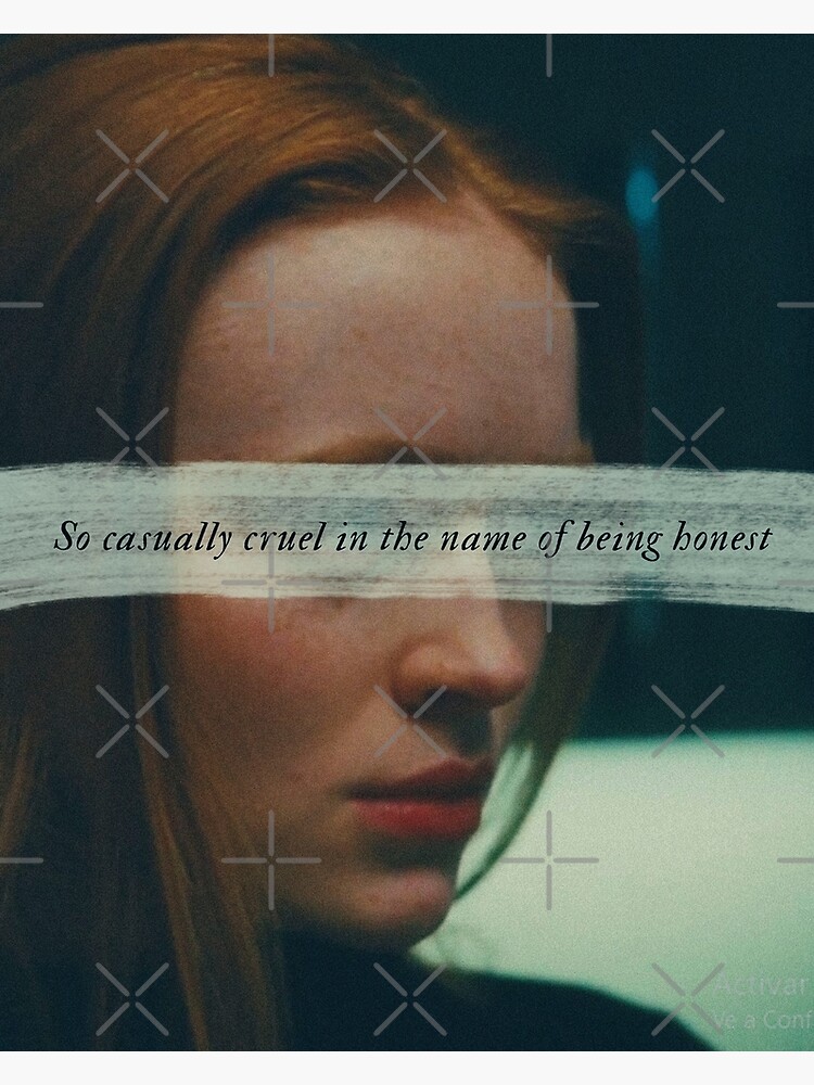 "So casually cruel - Taylor Swift - All Too Well" Photographic Print by ...