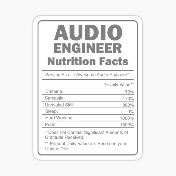 "Sound Engineer Art For Audio Music Production" Sticker for Sale by ...