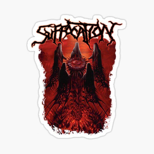 "Suffocation Recovered" Sticker for Sale by FireFlyT | Redbubble