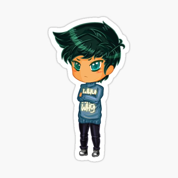 "Percy Jackson Chibi" Sticker by allarica | Redbubble