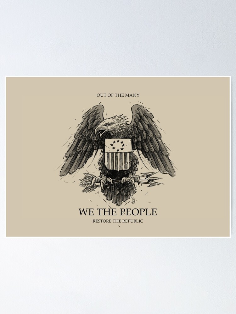 "We, The People" Poster for Sale by surgeryminor | Redbubble